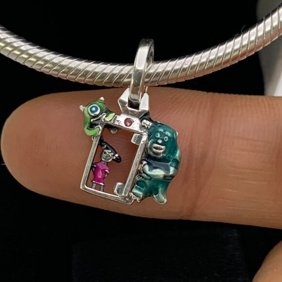 Pandora | Jewelry | Pandora Disney Pixar Monsters Inc Door Dangle Charm ...